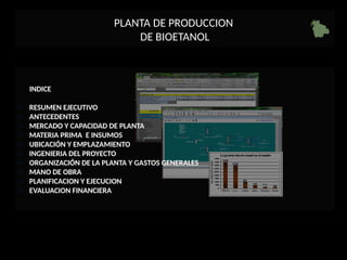 PLANTA DE BIOETANOL.pptx11cbfgbfhgfjhgjhghj | PPTX