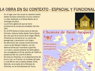 Planta de chartres gótico ángel sañiudo | PPT
