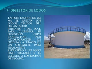 Planta de tratamiento por lodos activados concepcion | PPTX