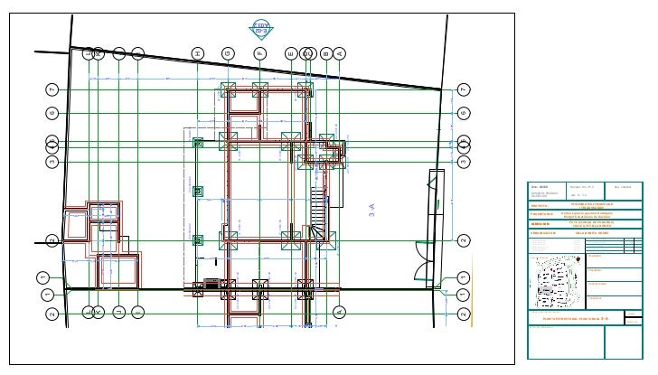 Planta estructural 3 a