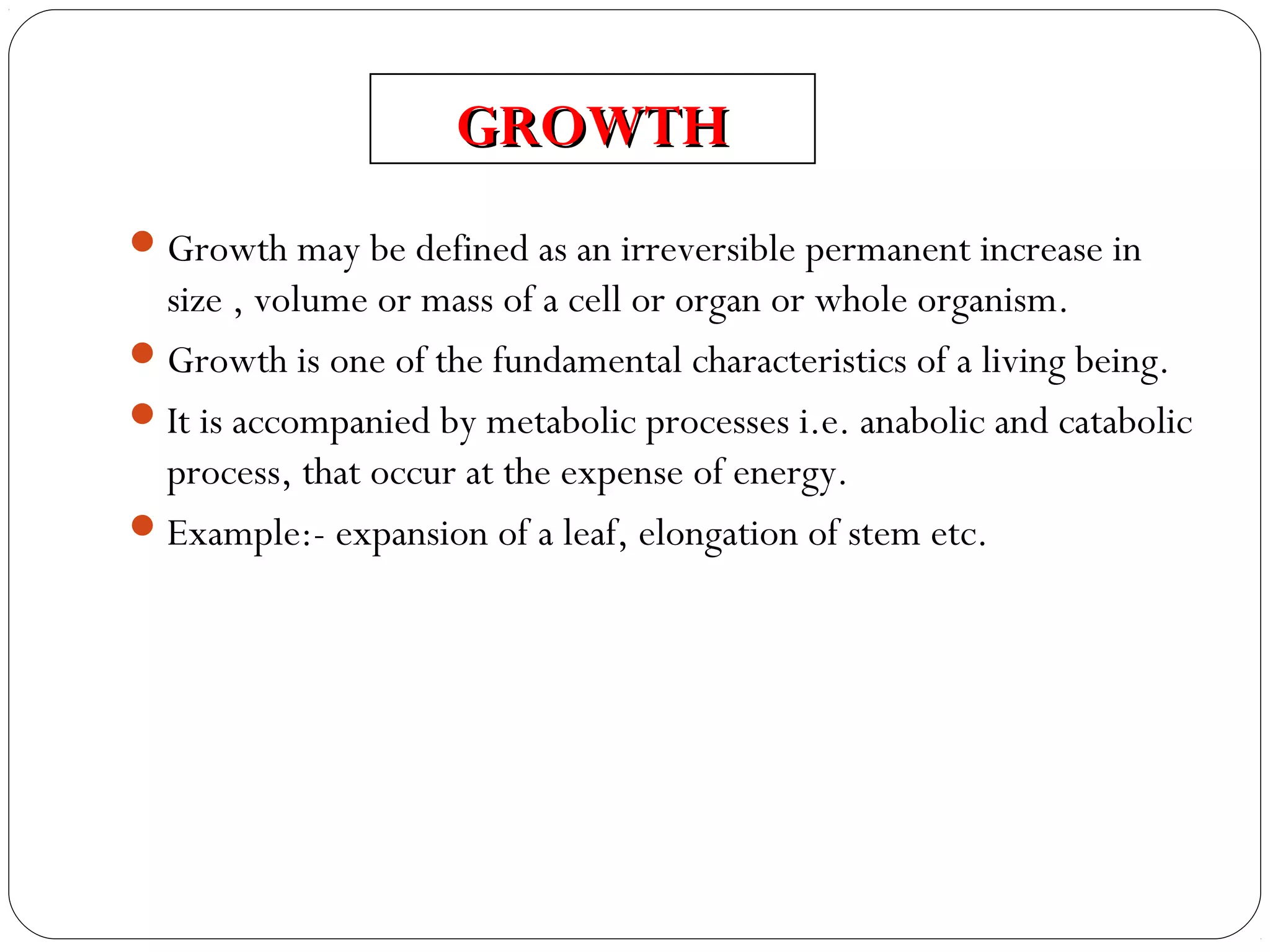 Plant and growth development in agronomy | PPT