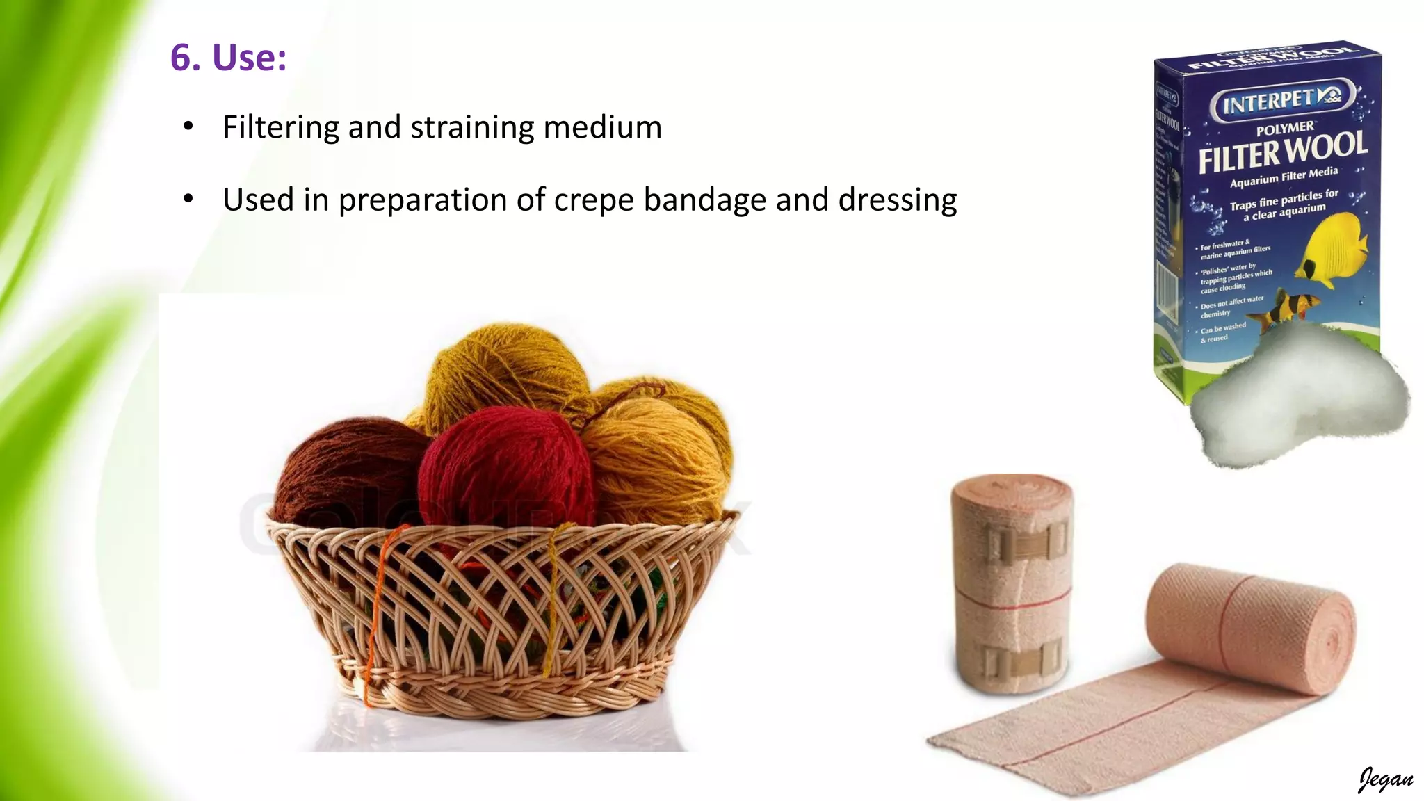 Study of Plant, animal and mineral fibres | PDF