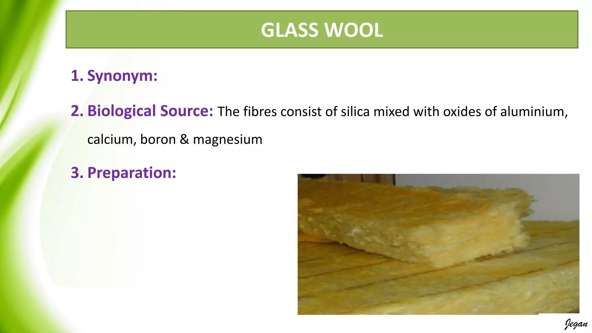 Study of Plant, animal and mineral fibres | PDF