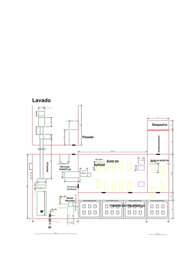 Lay out Planta procesadora de alimentos | DOC