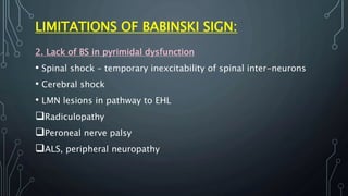 Plantar, babinski | PPTX