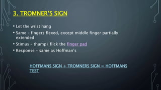 Plantar, babinski | PPT