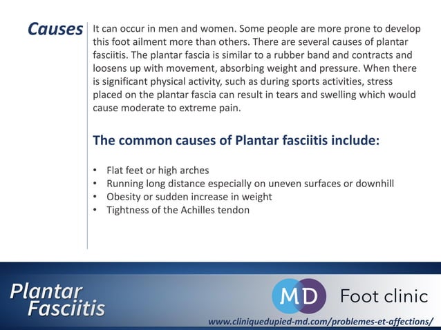Plantar Fasciitis : Origin, Causes, Examination, Treatment of plantar ...