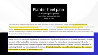 PLANTAR FASCIITIS or PLANTER HEEL PAIN.pptx