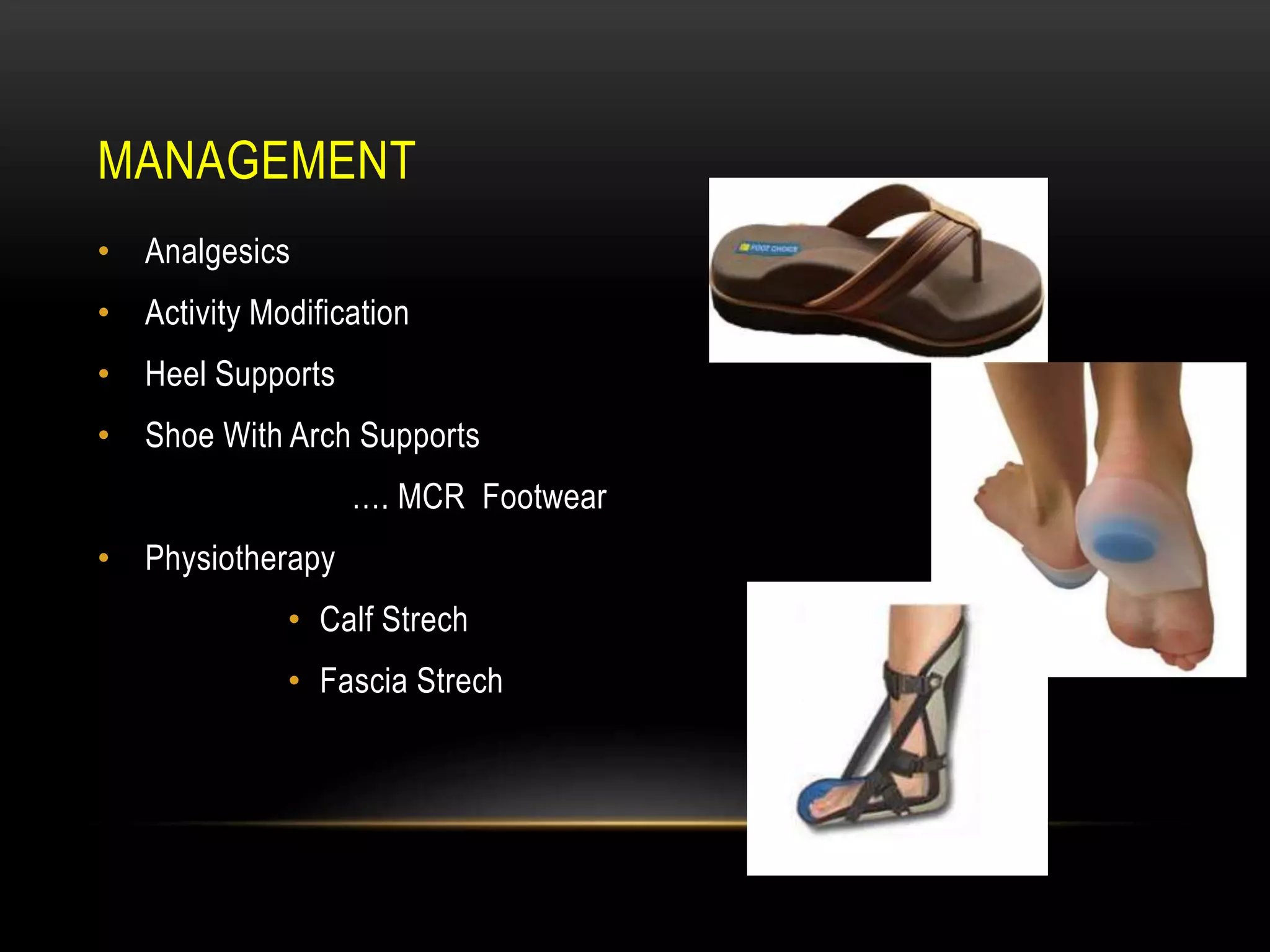 Plantar fascitis, fibrositis | PPTX
