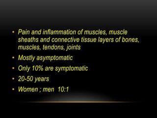 Plantar fascitis, fibrositis | PPTX