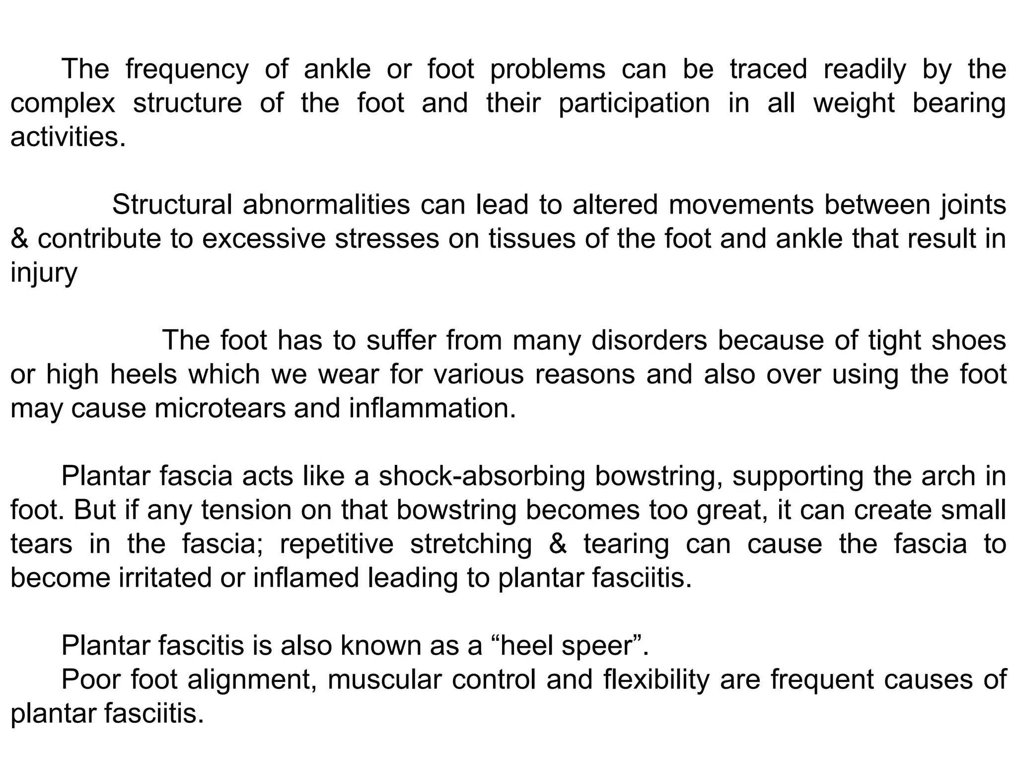 Plantar fascitis final | PPTX