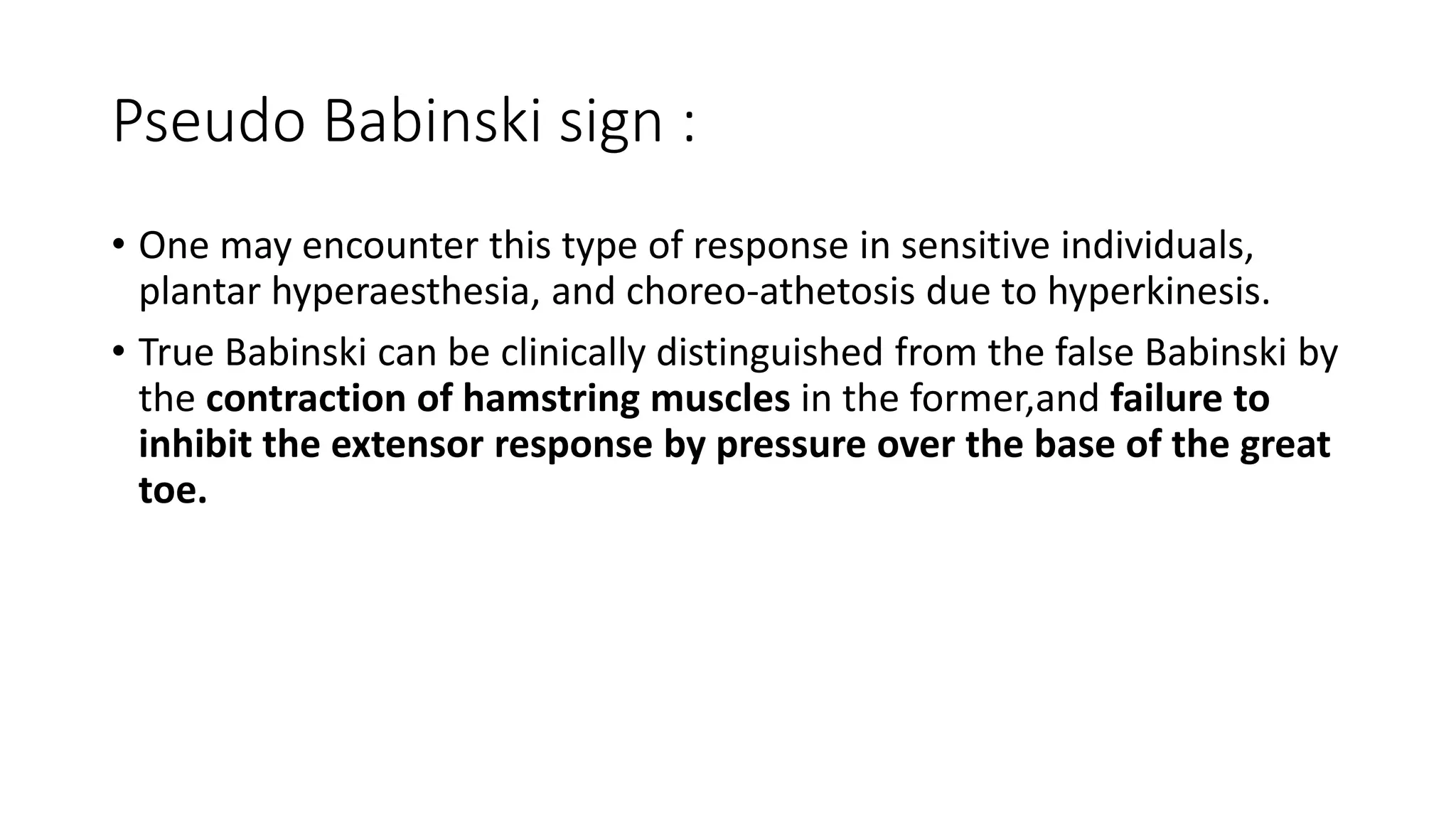 Plantar reflex | PPTX