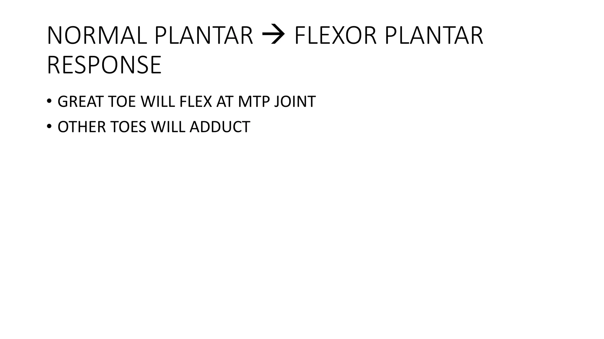 Plantar reflex | PPTX