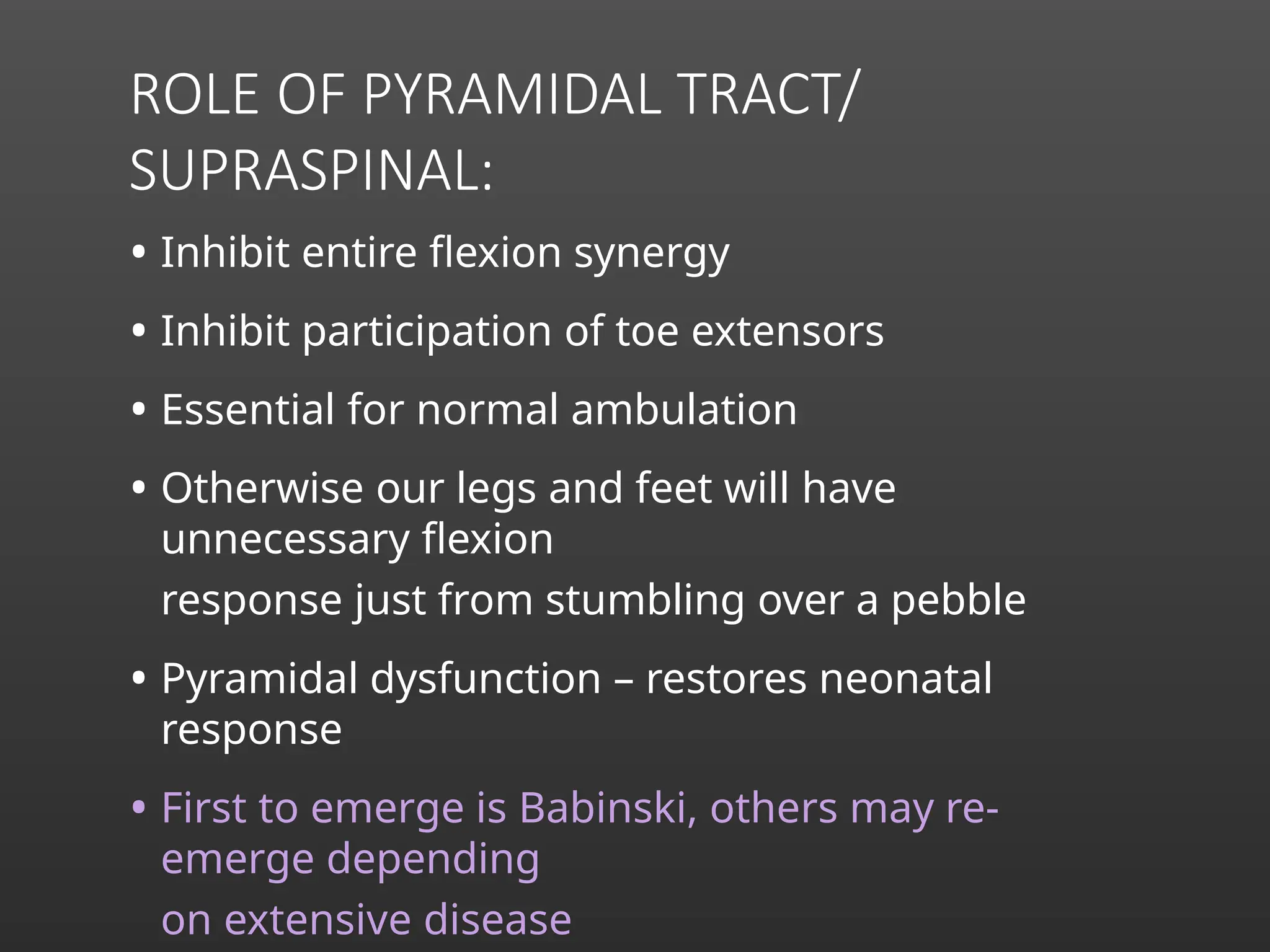 Plantar Reflexes and babinski sign for neurological patients | PPTX