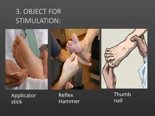 Plantar Reflexes and babinski sign for neurological patients | PPTX