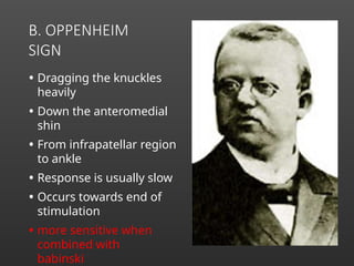 Plantar Reflexes and babinski sign for neurological patients | PPTX