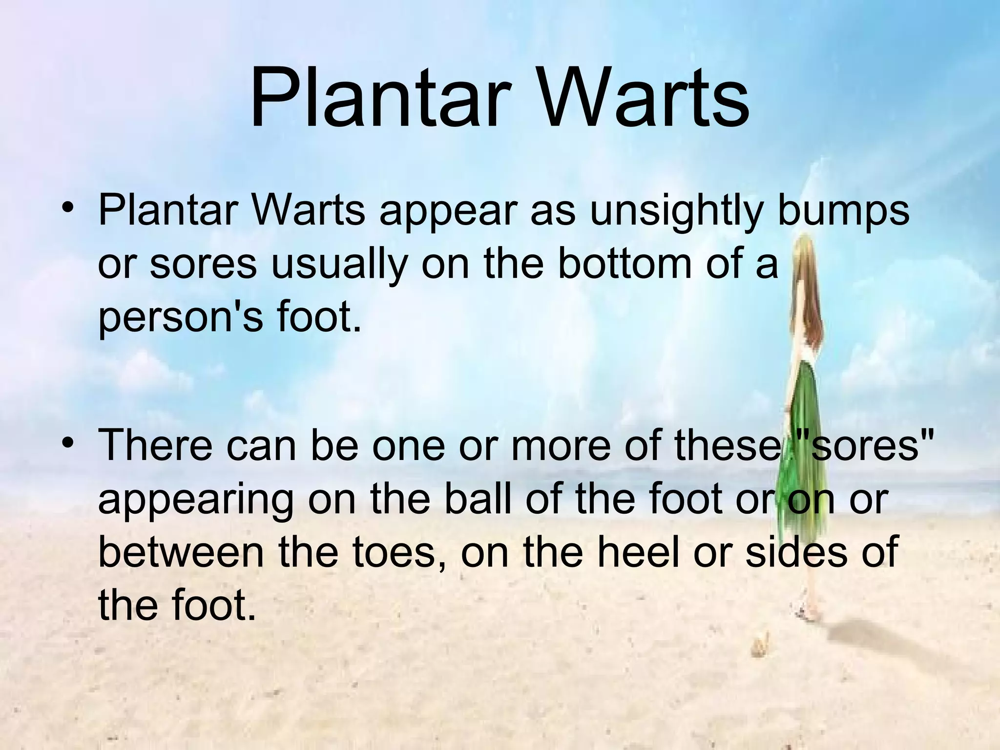 Plantar warts | PPT