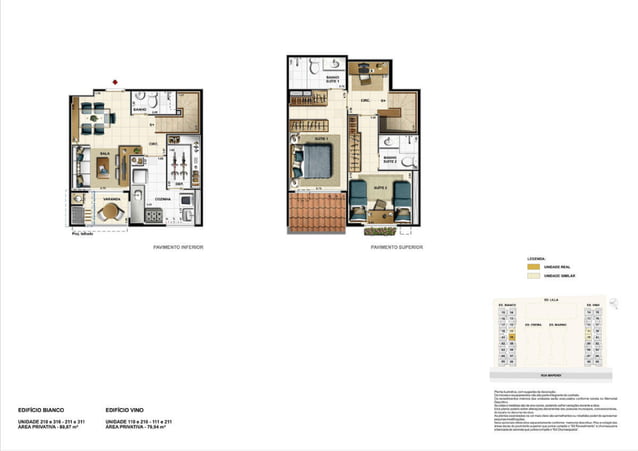 Plantas Vila Bela Residencial Brookfield | PPT