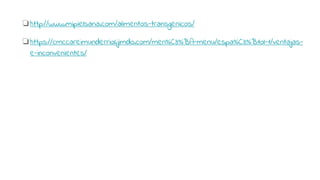 Plantas transxénicas | PPT