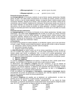 Plantas cultivadas autogamas | DOCX