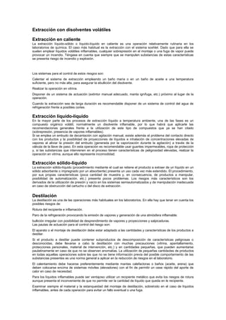 Plantas piloto | DOCX | First Aid | Injuries