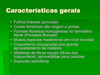 Plantas vasculares com sementes nuas | PPTX