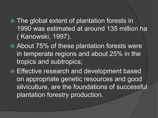 Plantation in nepal and in the tropics prakash thapa | PPT | Free Download