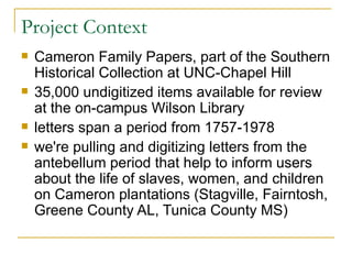Plantation Letters | PPT