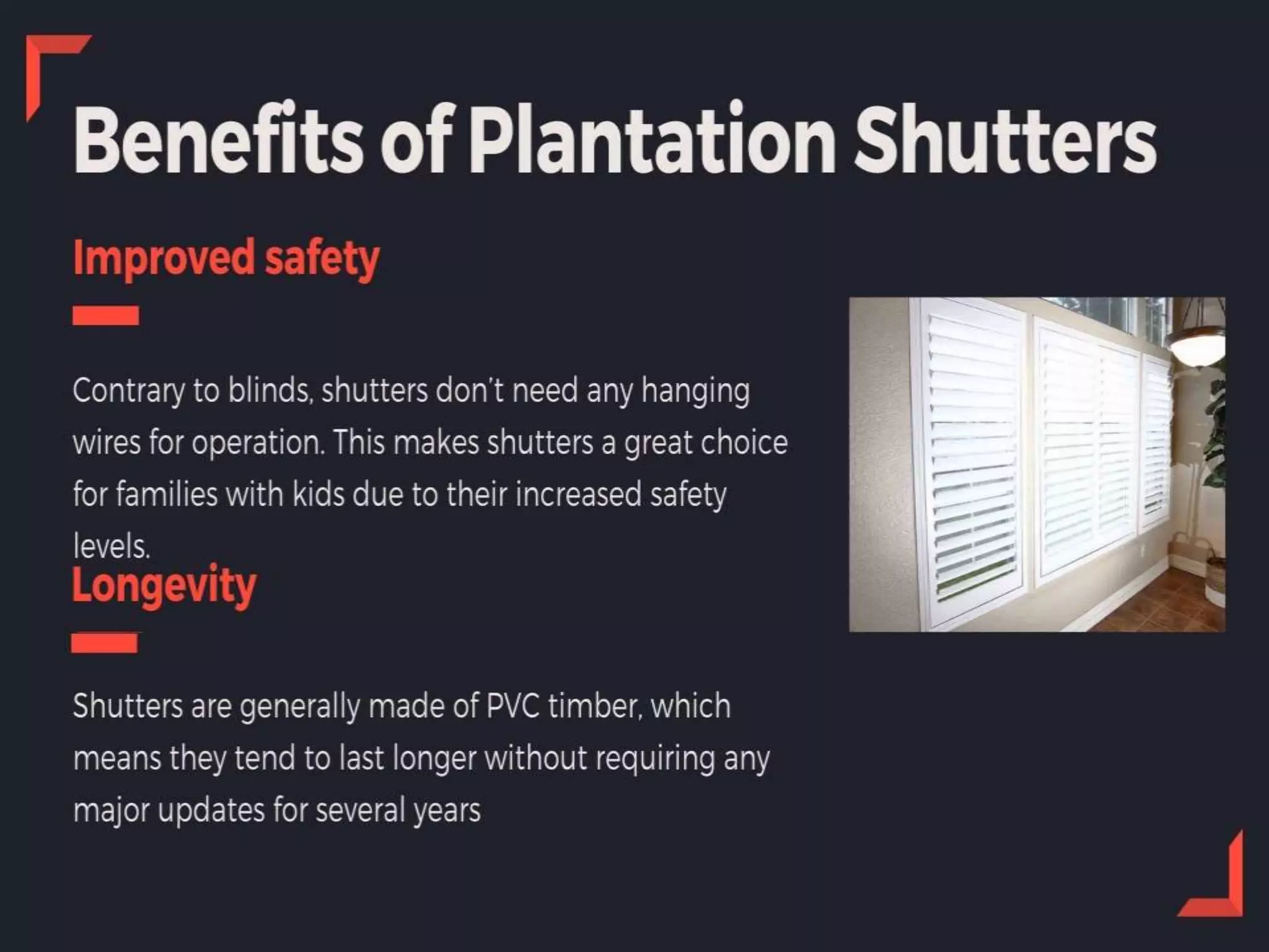 Plantation Shutters vs Blinds Best Window Treatment for your Room | PPT