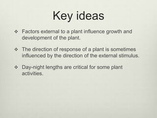 Biology: Plant Behaviour | PPTX