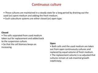 Plant bio 1 introduction to cell tissue culture | PPTX