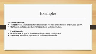 plant biochemistry steroids and saponins.pptx