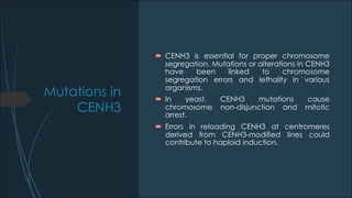 CenH3: in haploid induction technology | PDF
