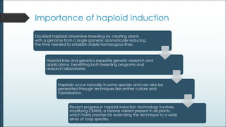 CenH3: in haploid induction technology | PDF