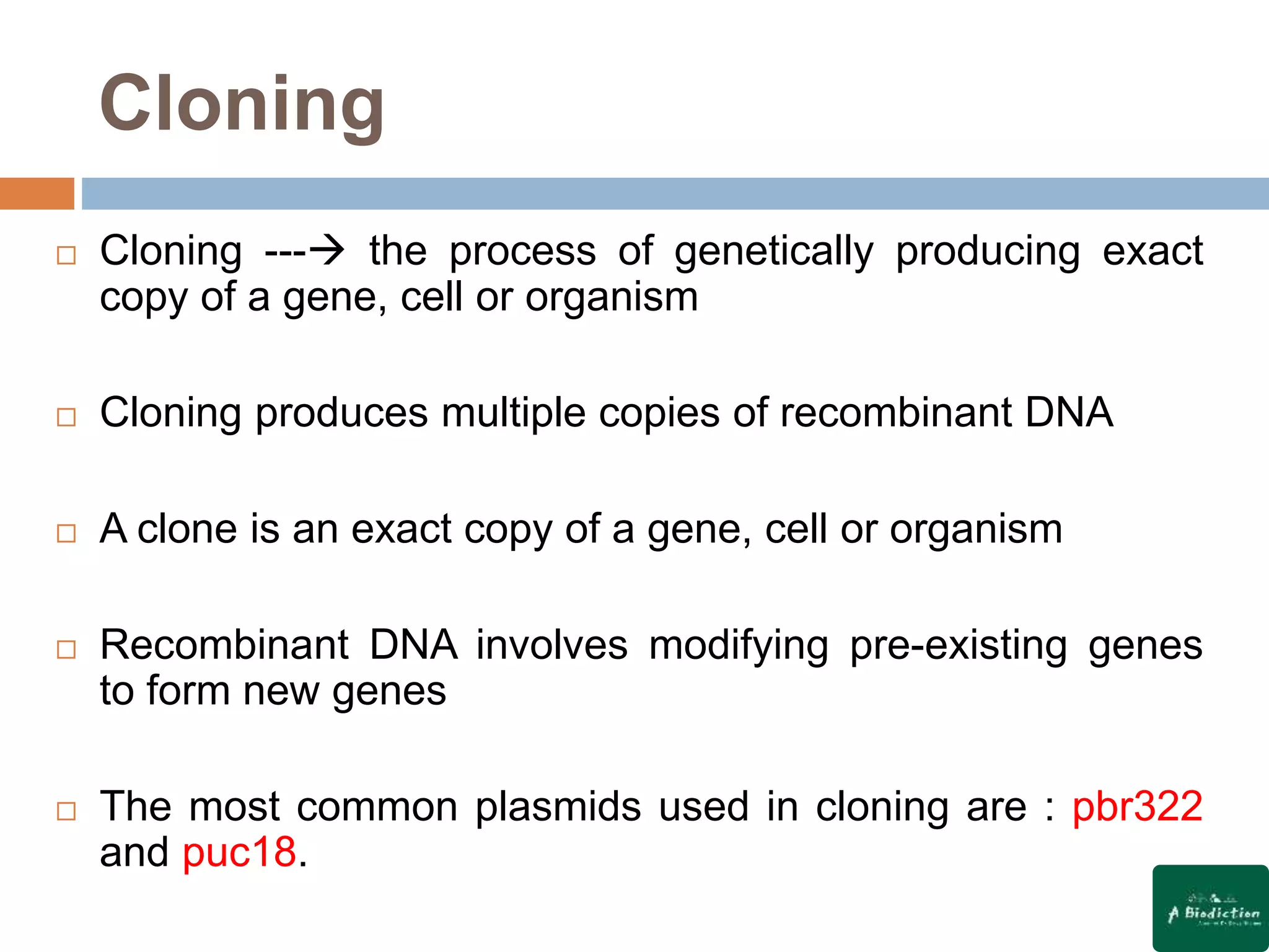 Plant Biotechnology: Introduction, Scope and Application | PPTX