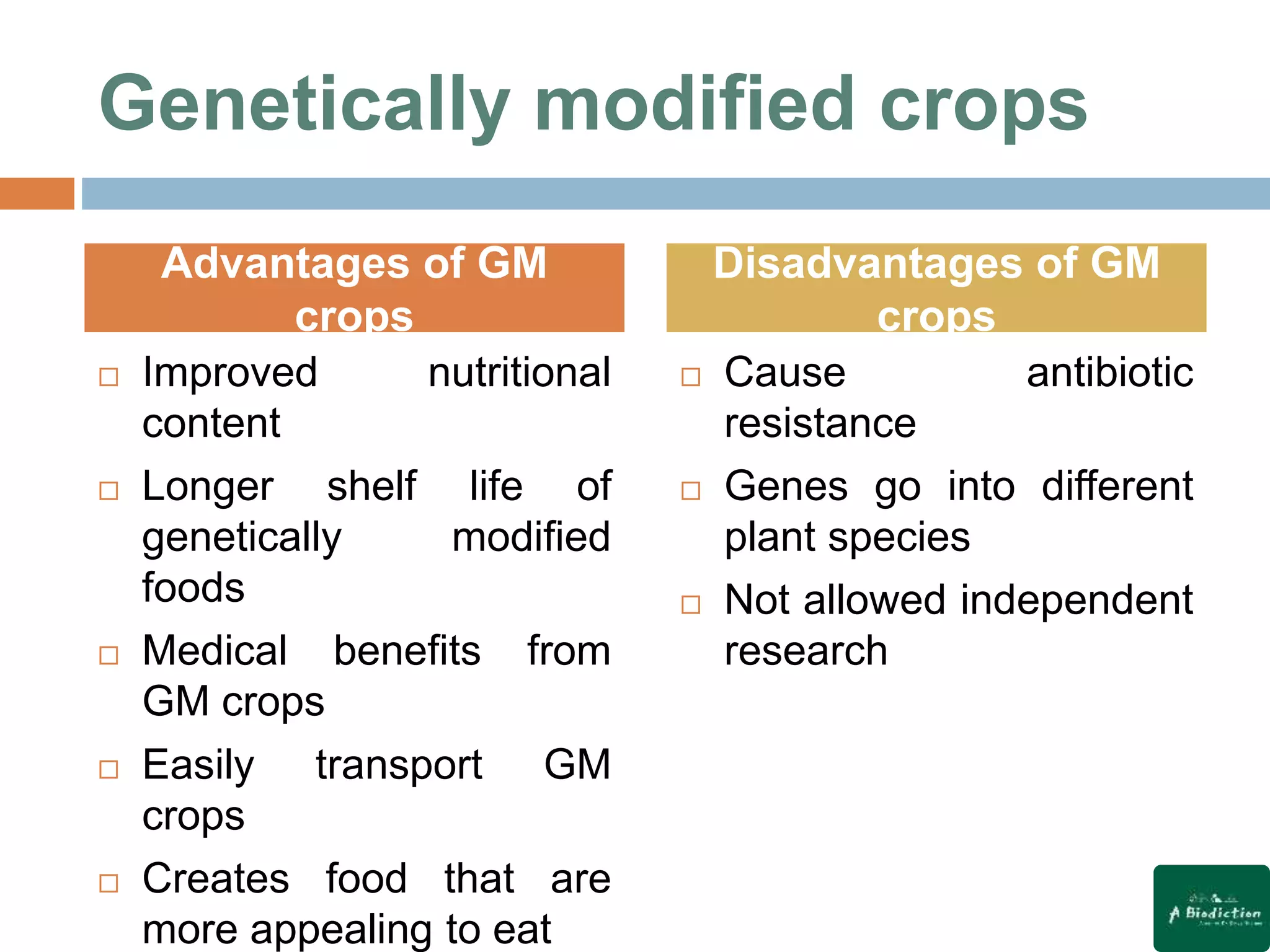 Plant Biotechnology: Introduction, Scope and Application | PPTX