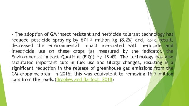 Plant biotechnology and its impacts | PPTX