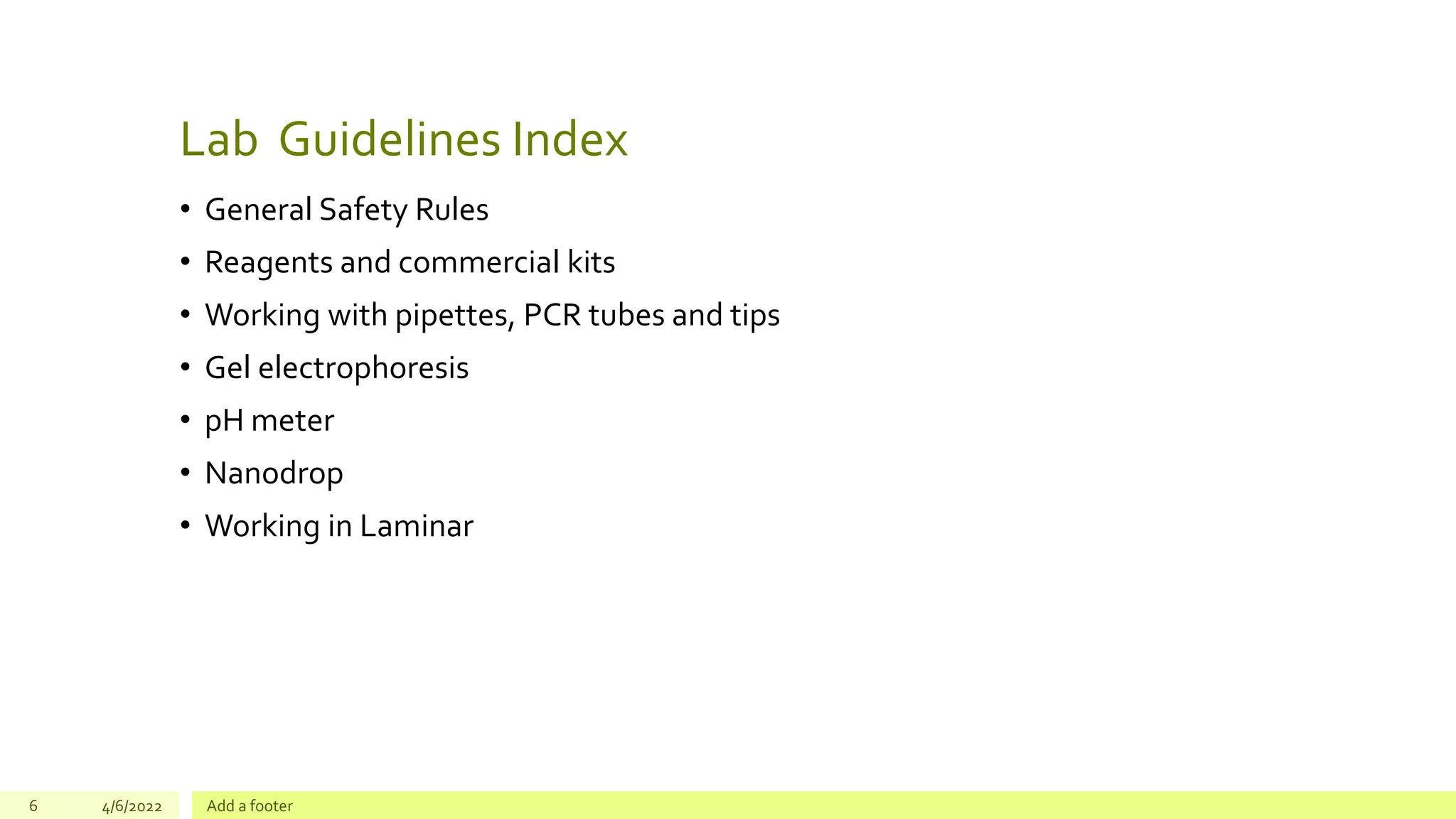Plant biotechnology lab | PPTX