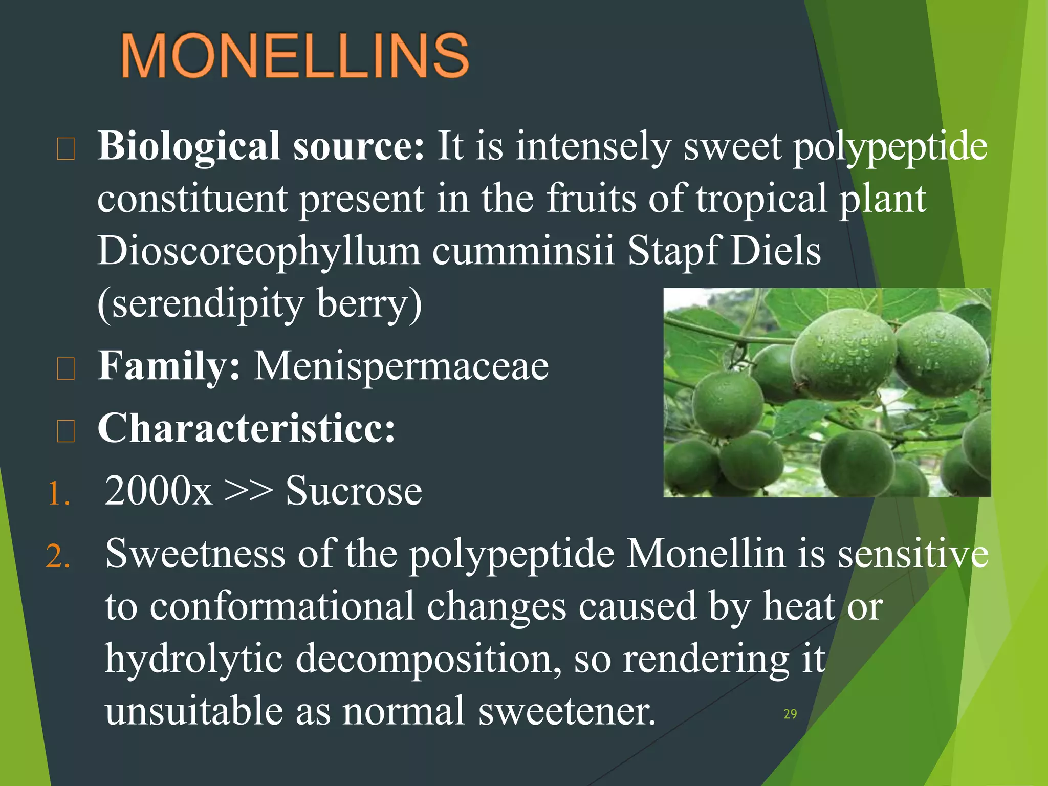 Plant bitters and sweeteners | PPTX