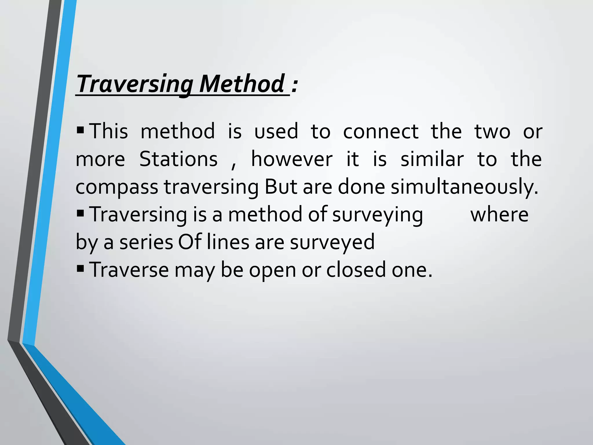 methods of plane table surveying | PPTX