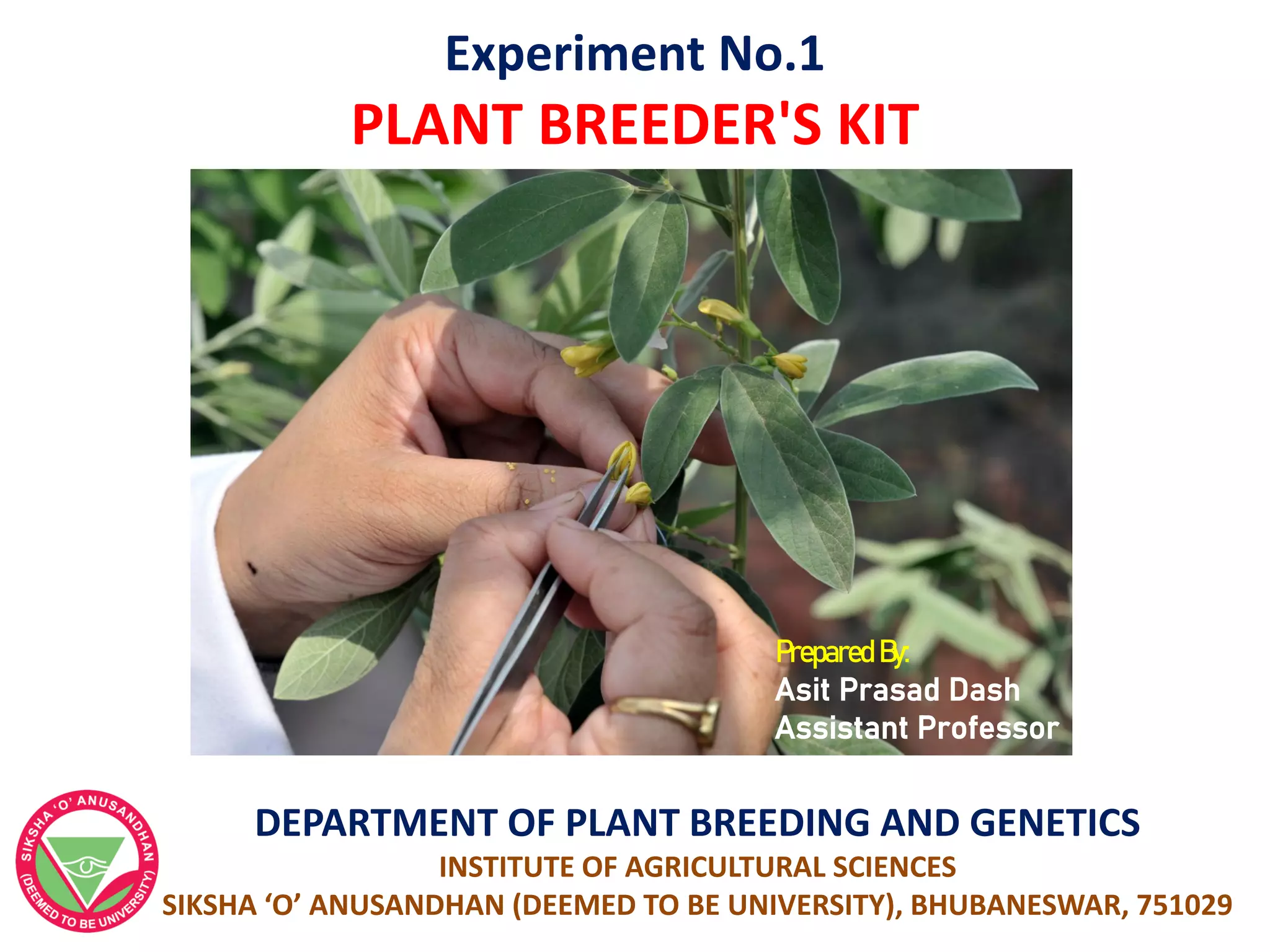 Plant breeder's kit | PDF