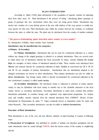 Plant breeding | DOCX