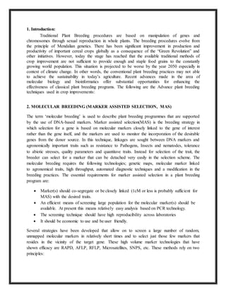 Plant breeding | PDF