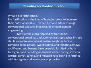 various topic of plant breeding, such as rooting improvement | PPTX ...