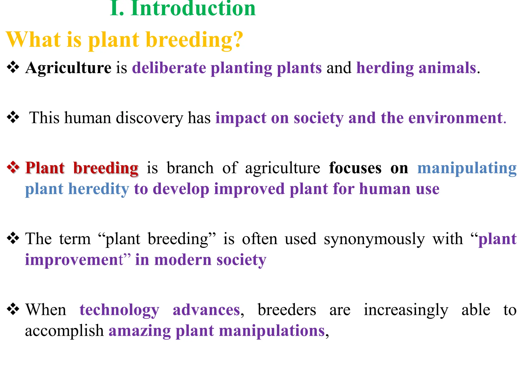 Plant Breeding Full PPT (secA)This is course material for plant ...