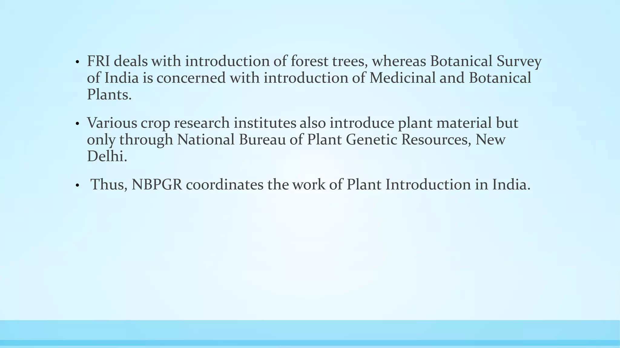 Plant introduction | PPTX