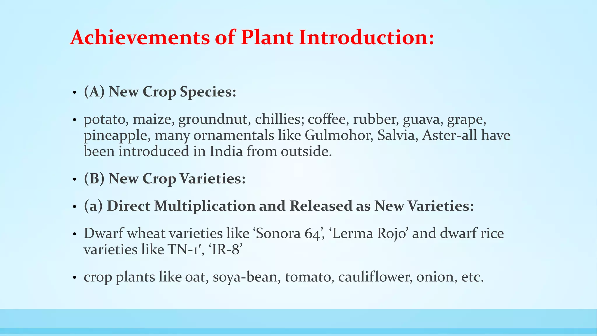 Plant introduction | PPTX