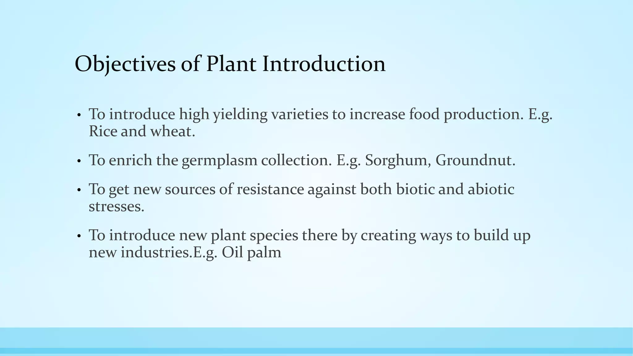 Plant introduction | PPTX