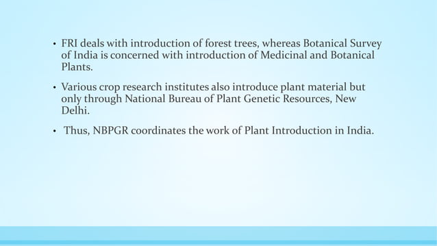 Plant introduction | PPT