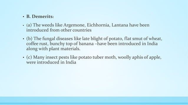 Plant introduction | PPTX | Agriculture | Industries
